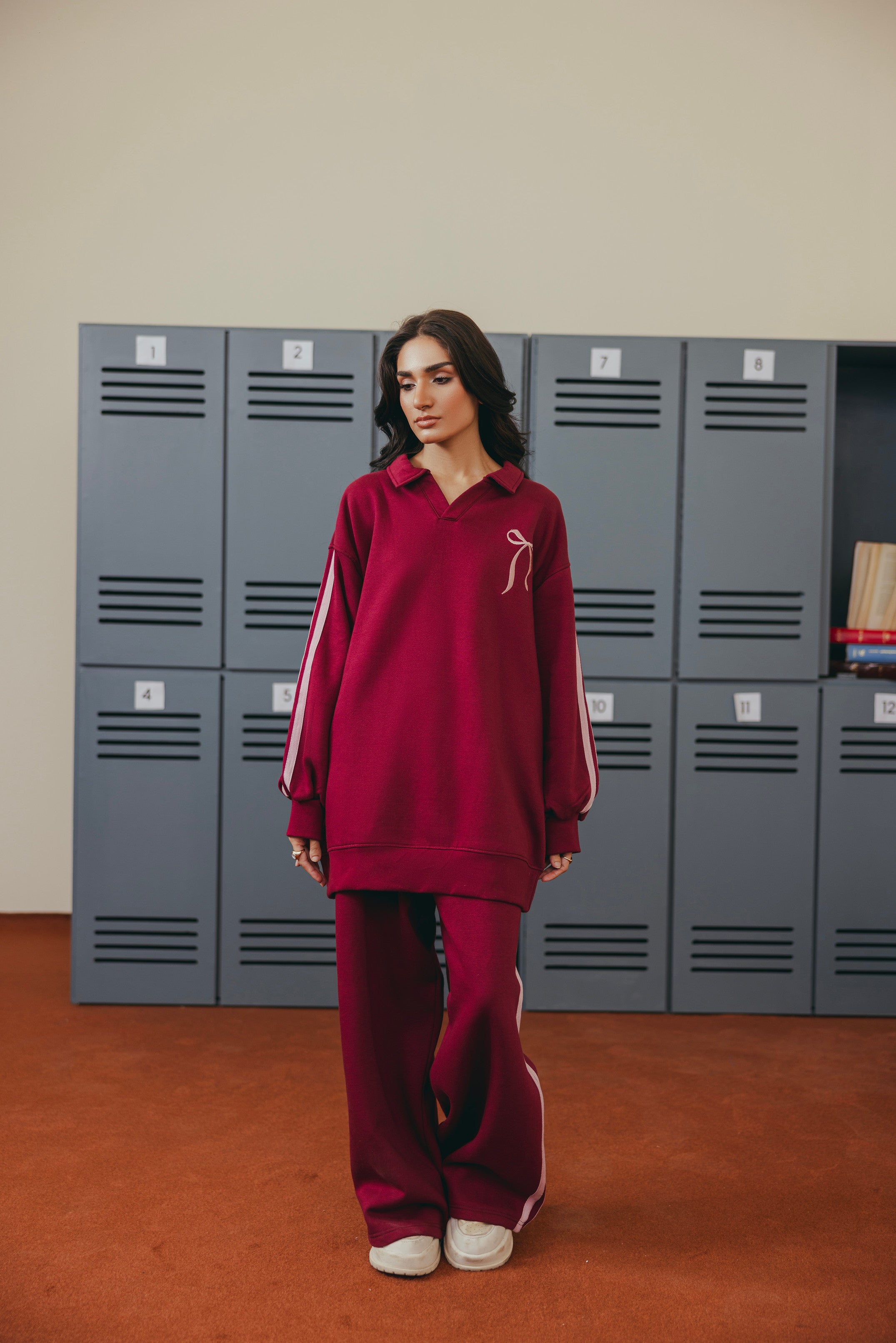 Maroon Coord Set – Fusionic.pk