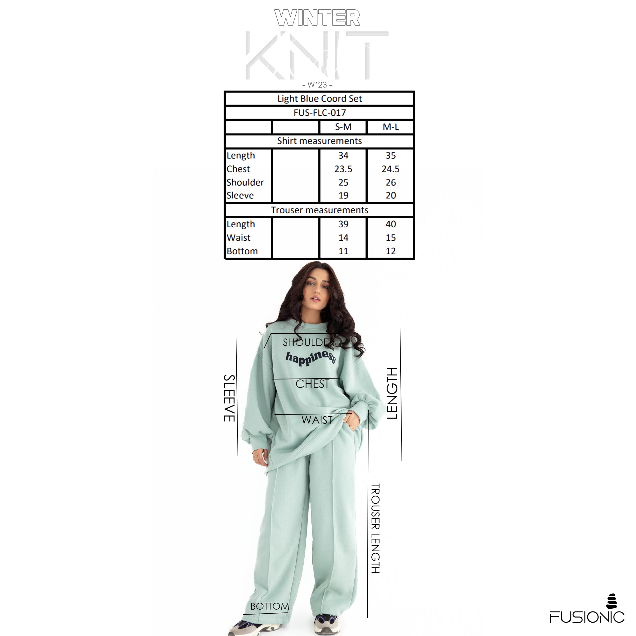 Light Blue Coord Set – Fusionic.pk